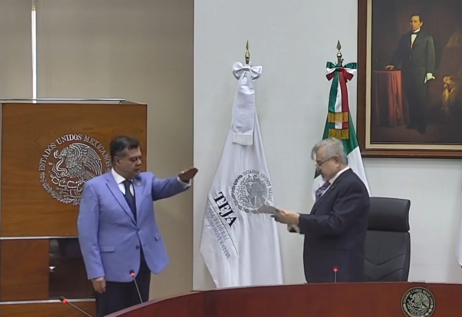 Eligen a José Ramón Amieva Gálvez como presidente del Tribunal Federal ...